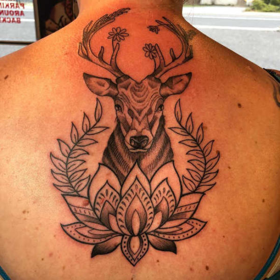 Tatuaggio Cervo: Significato, Idee e Foto - Tatuaggio.co