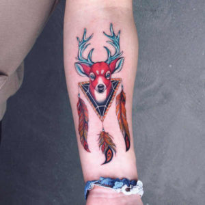 Tatuaggio Cervo: Significato, Idee e Foto - Tatuaggio.co