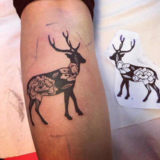 Tatuaggio Cervo: Significato, Idee e Foto - Tatuaggio.co