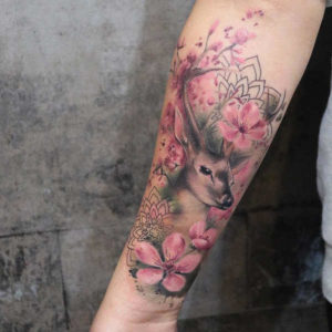 Tatuaggio Cervo: Significato, Idee e Foto - Tatuaggio.co