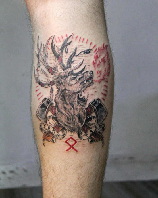 Tatuaggio Cervo: Significato, Idee e Foto - Tatuaggio.co